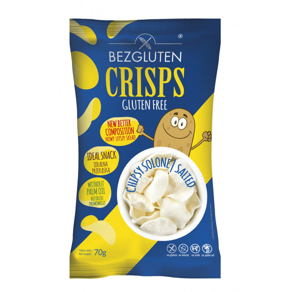 Bezgluten Chips Crisps Salted Snack glutenfrei weizenfrei laktosefrei ...